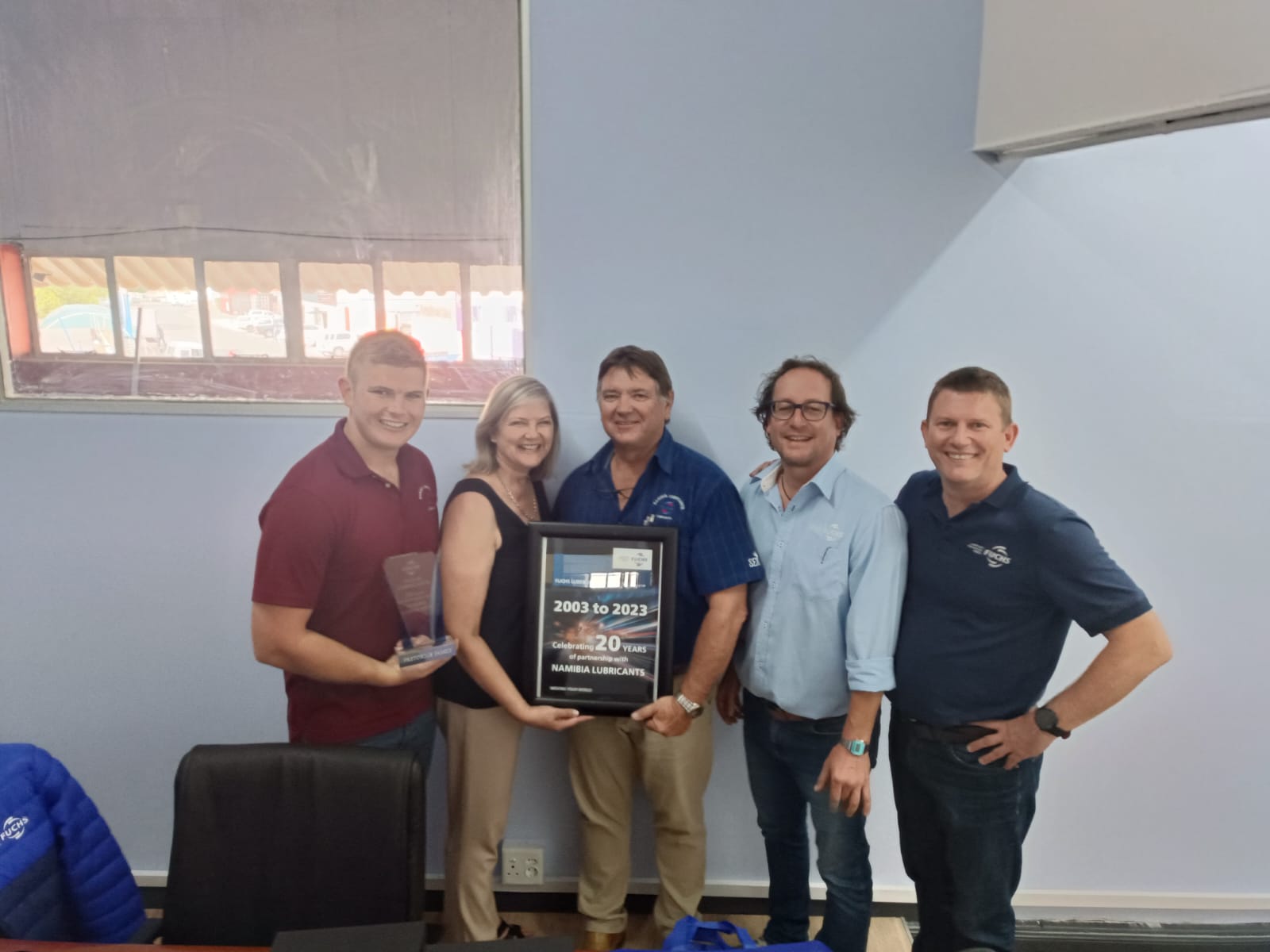 NAMLUB celebrates 20th anniversary as an official FUCHS Namibia ...